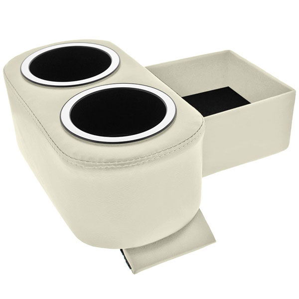 White Hot Rod Shorty Floor Console & Cup Holders | CupHoldersPlus