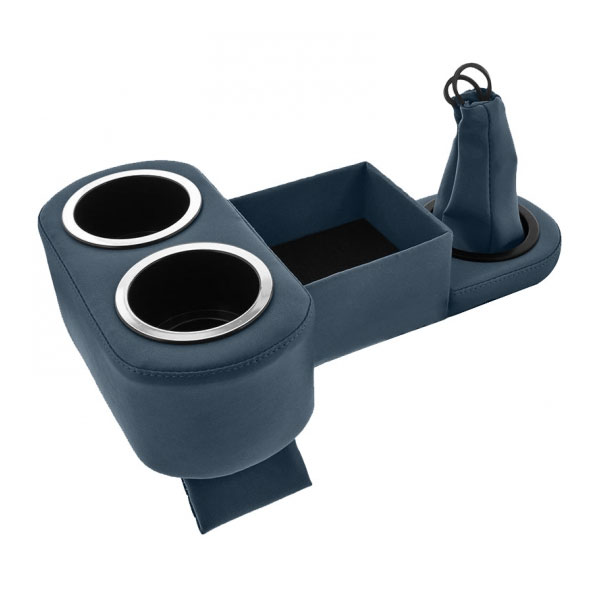 Blue Hot Rod Drinkster Console w/ Shift Boot | CupHoldersPlus