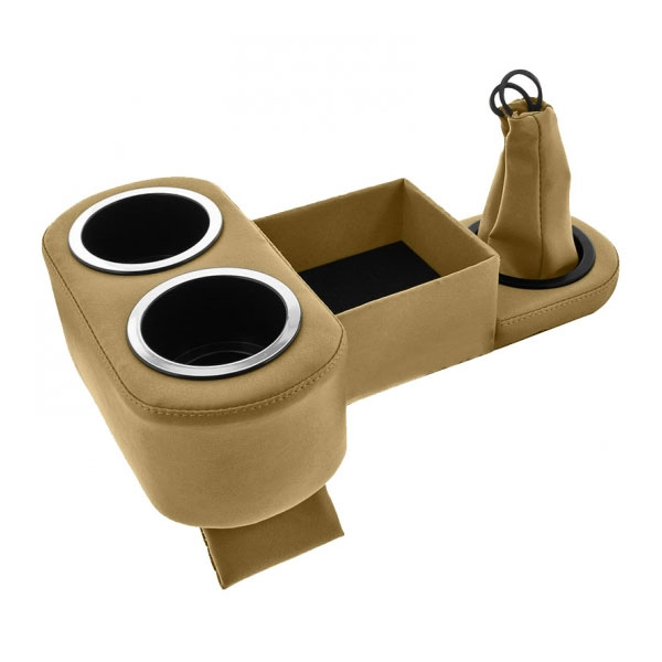 Gold Hot Rod Drinkster Console w/ Shift Boot | CupHoldersPlus