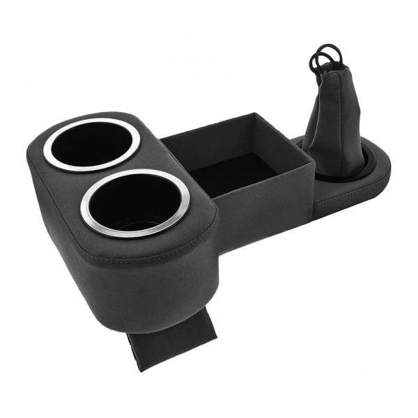 Gray Hot Rod Drinkster Console w/ Shift Boot | CupHoldersPlus