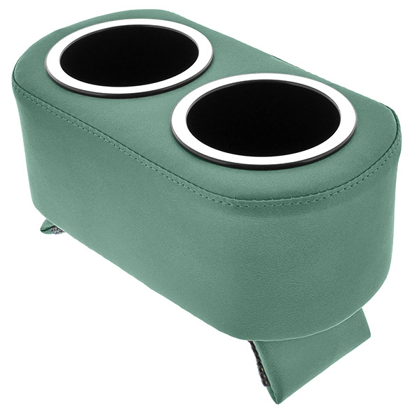 Turquoise Hot Rod Super Shorty Floor Console | CupHoldersPlus