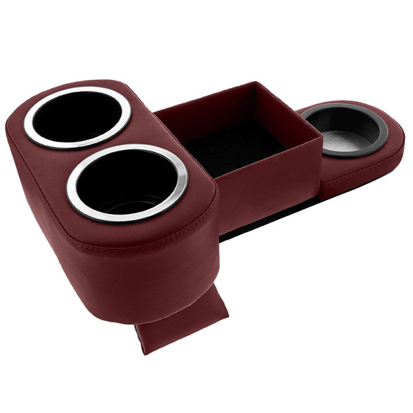 Maroon Hot Rod Drinkster Console with Coin Holder