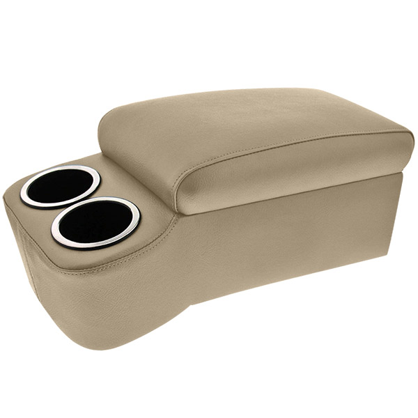 Tan Narrow Bench Seat Cruiser Console | CupHoldersPlus