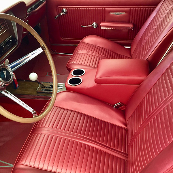 1964-1967 Pontiac Saddle Console: CupHoldersPlus.com